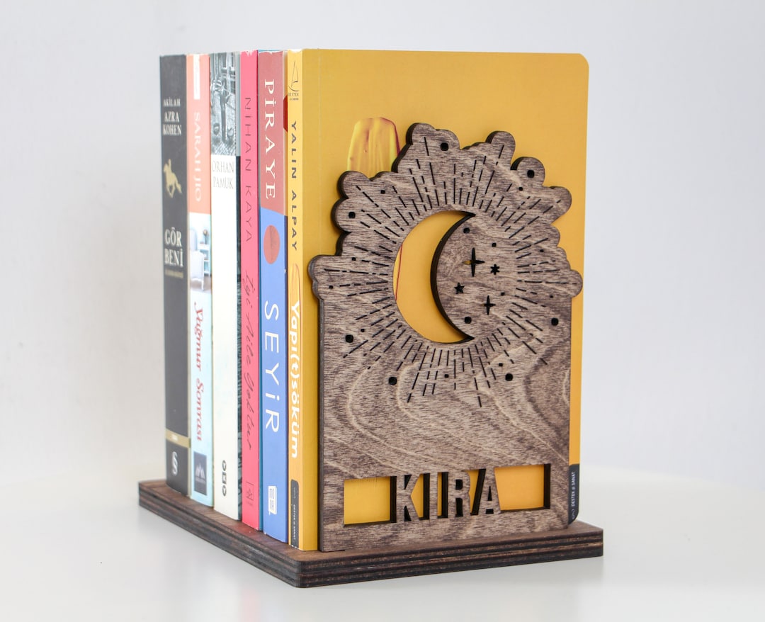 Book Lovers Gift, Personalized Book Organizer, Book Nook, Custom Book ...