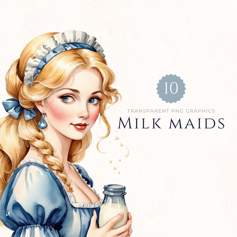 Milk Maid - Etsy UK