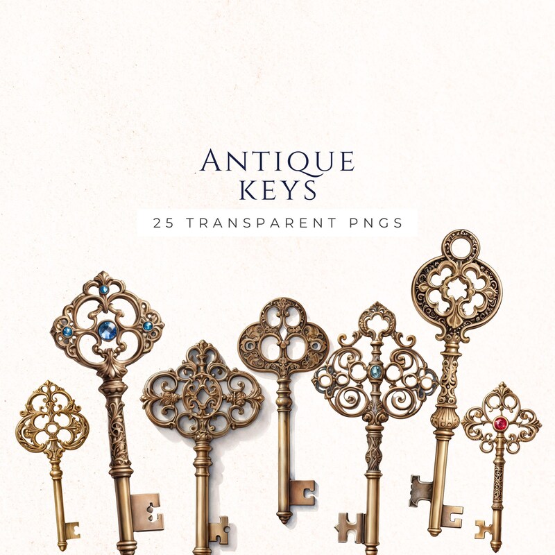 Skeleton Key Art - Etsy