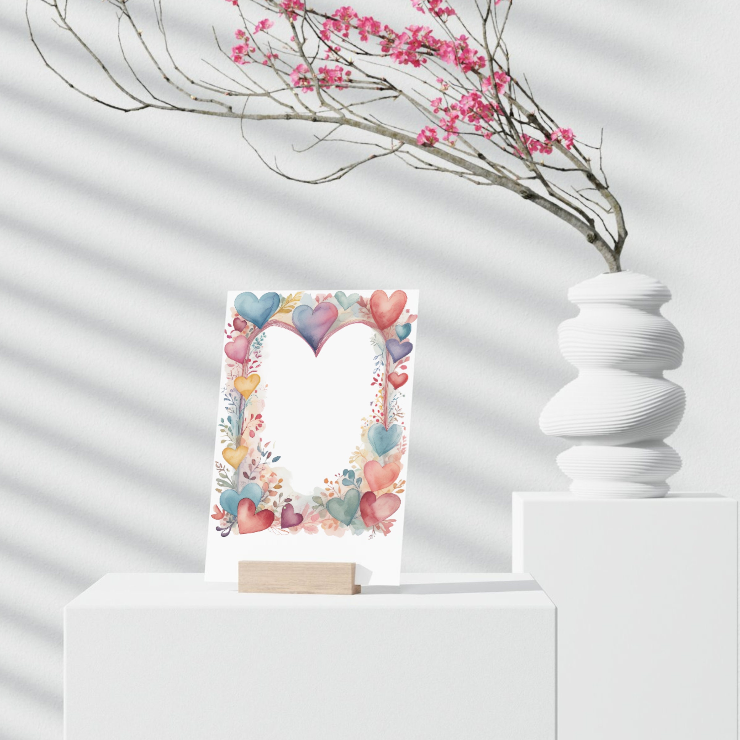 Whimsical Pastel Frame Clipart Set, Watercolor Frames PNG, Commercial ...