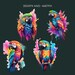 Neon Macaw Clip Art, Colorful Parrot Clipart, Tropical Bird PNG Images ...