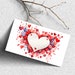Valentines Clipart, Heart Graphics, Watercolor Hearts PNG, Transparent ...
