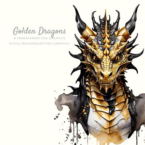 Dragon Clipart Bundle, Fairy Tale Dragon PNG, Instant Download ...
