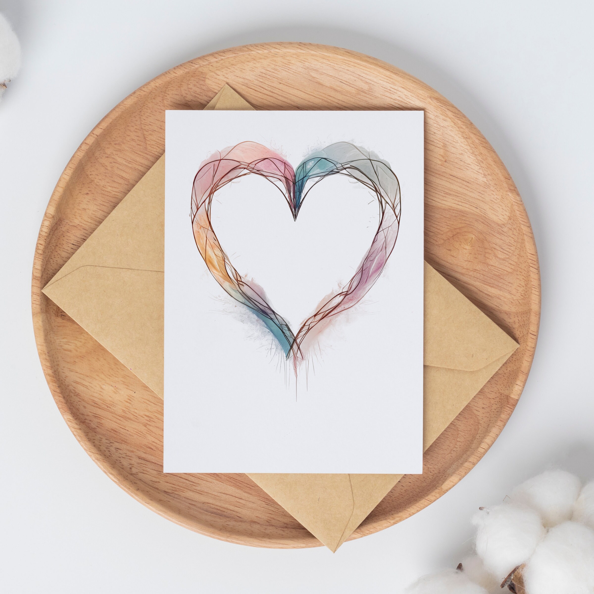 Whimsical Pastel Frame Clipart Set, Watercolor Frames PNG, Commercial ...