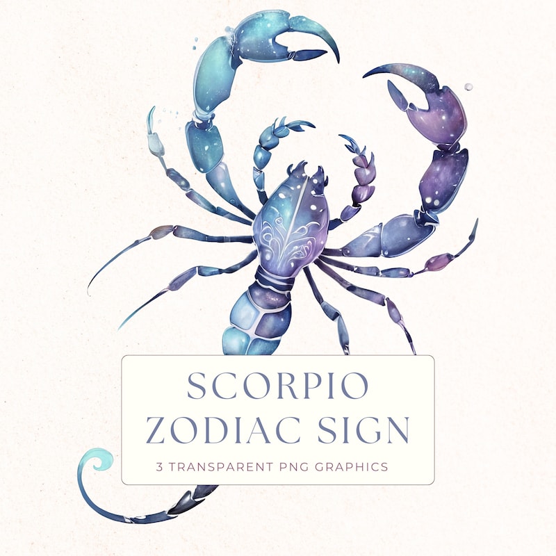 Scorpio Stencil - Etsy