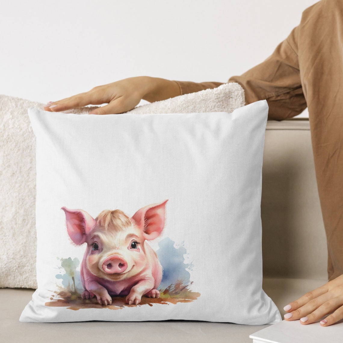 Cute Pig Clipart Farm Animal PNG, Piglet Clip Art, Animal Lovers ...