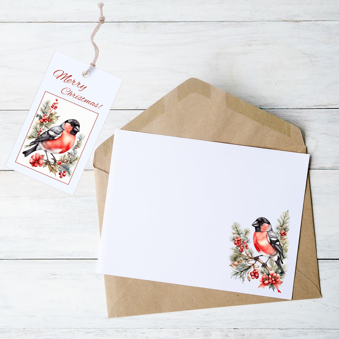 Winter Bird Clipart Christmas Bullfinch Birds Clip Art - Etsy