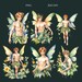 Male Fairy Spring Clipart, Fantasy Art, Faerie Males PNG, Instant ...