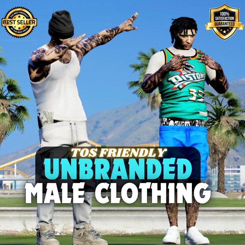 Fivem Clothing Male - Etsy UK