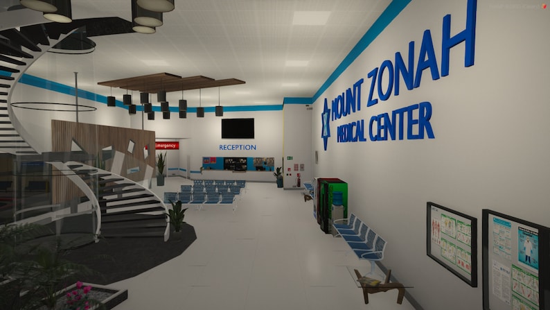 Fivem Mount Zonah Hospital | Medical MLO | Optimized - Etsy
