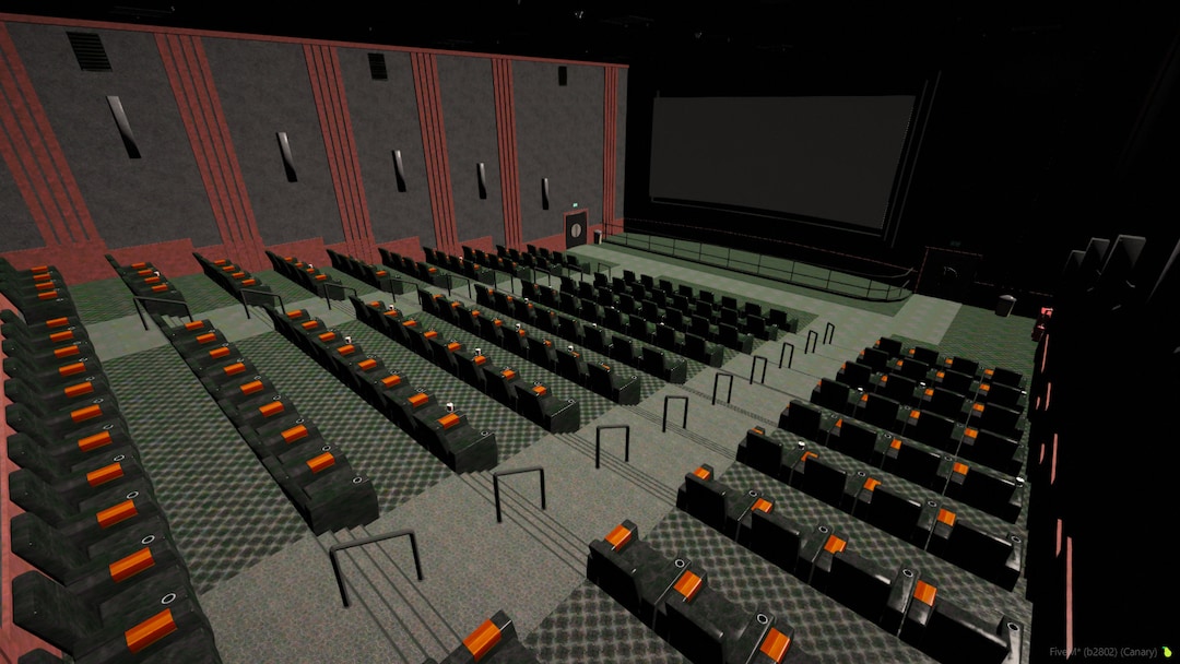 Fivem MLO Cinema Theater With Screen Business - Etsy