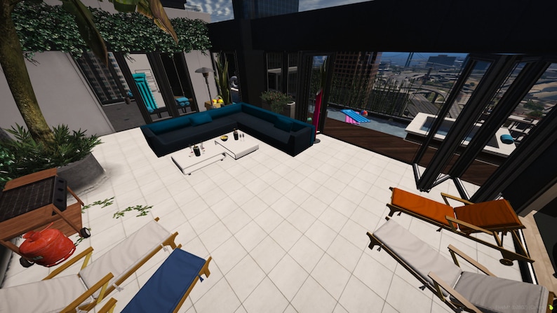 Fivem Mansion Villa 25 Rooftop Penthouse House MLO - Etsy UK