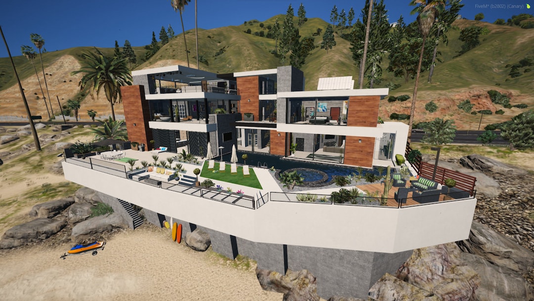 Fivem Beach Mansion Villa: Luxury House MLO - Etsy