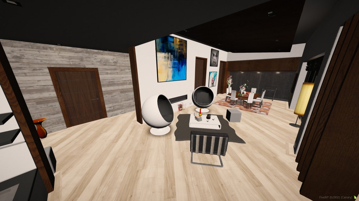 Fivem Mansion Villa 25 - Rooftop Penthouse House MLO - Etsy Canada