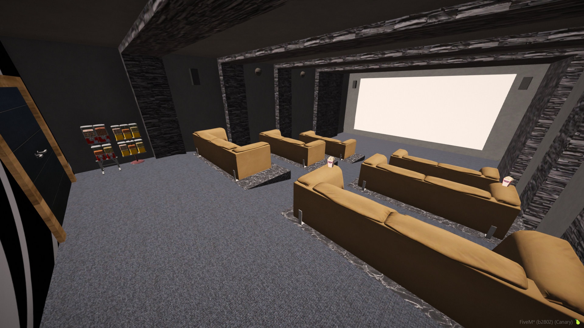 Fivem Mansion Villa Luxury 24 | Gang House Cinema Room - Etsy