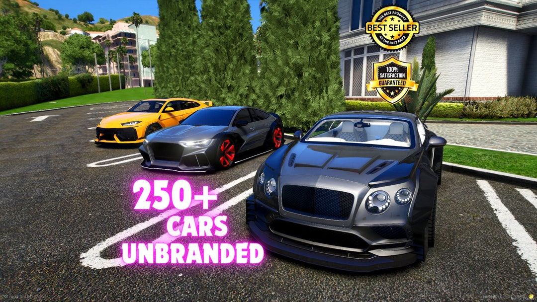 Fivem Cars Pack Debagged wholesale Unbranded Optimized