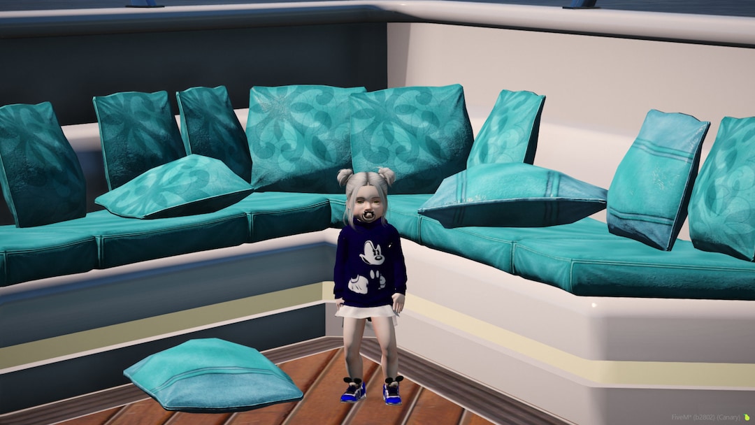 Fivem Baby Ped Female Blue - Etsy