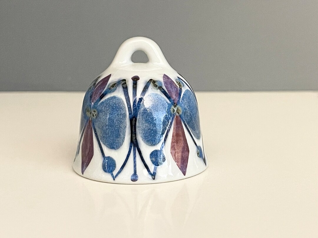 1960s Vintage Fajance Tenera Bell With Logo, Numbered 513/3288 ...