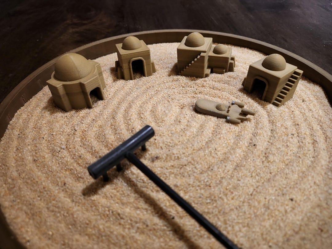Star Wars Zen Garden Planet Tatooine, Fan Art. - Etsy
