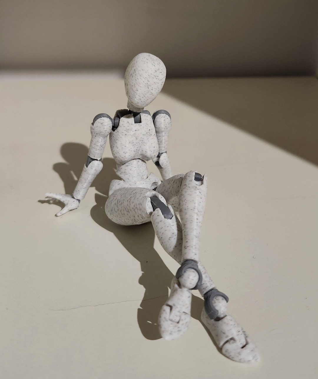 Dummy Action Figure, Female, 3d Printed Desk Toy. - Etsy