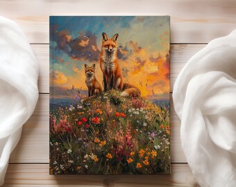 FOX 2024 Notebook, 2024 Fox Journal, 2024 Fox Diary, 2024 Cottagecore ...