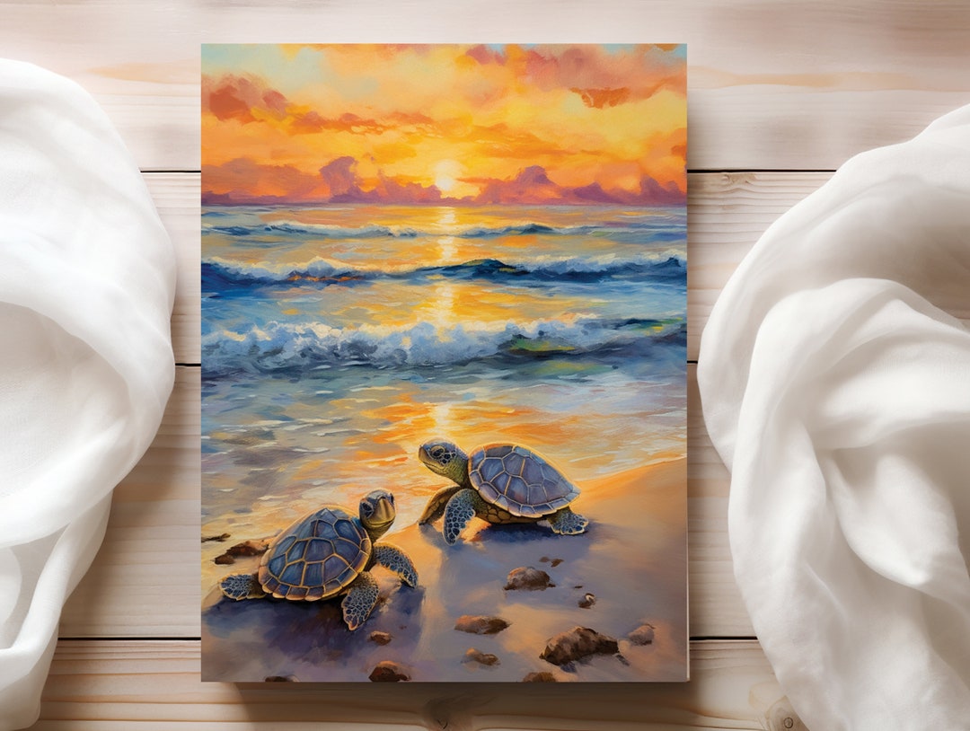 Personalized Turtle Journal, Custom Beach Journal, Dotted Notebook ...