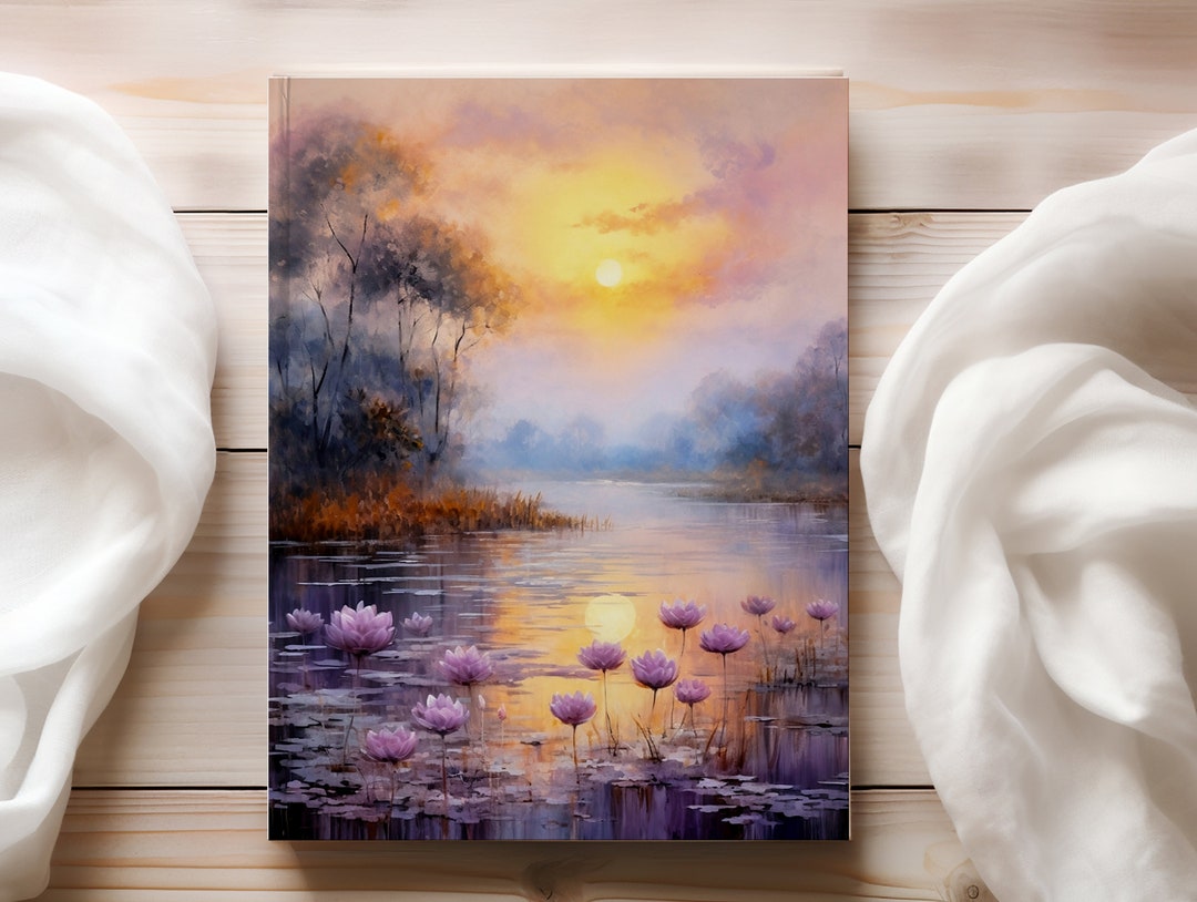 Personalized Zen Journal, Custom Lotus Journal, Personalized Gifts for ...