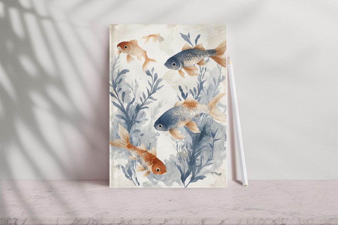 Personalized Fish Journal, Custom Fish Journal, Gift for Fish Lover ...