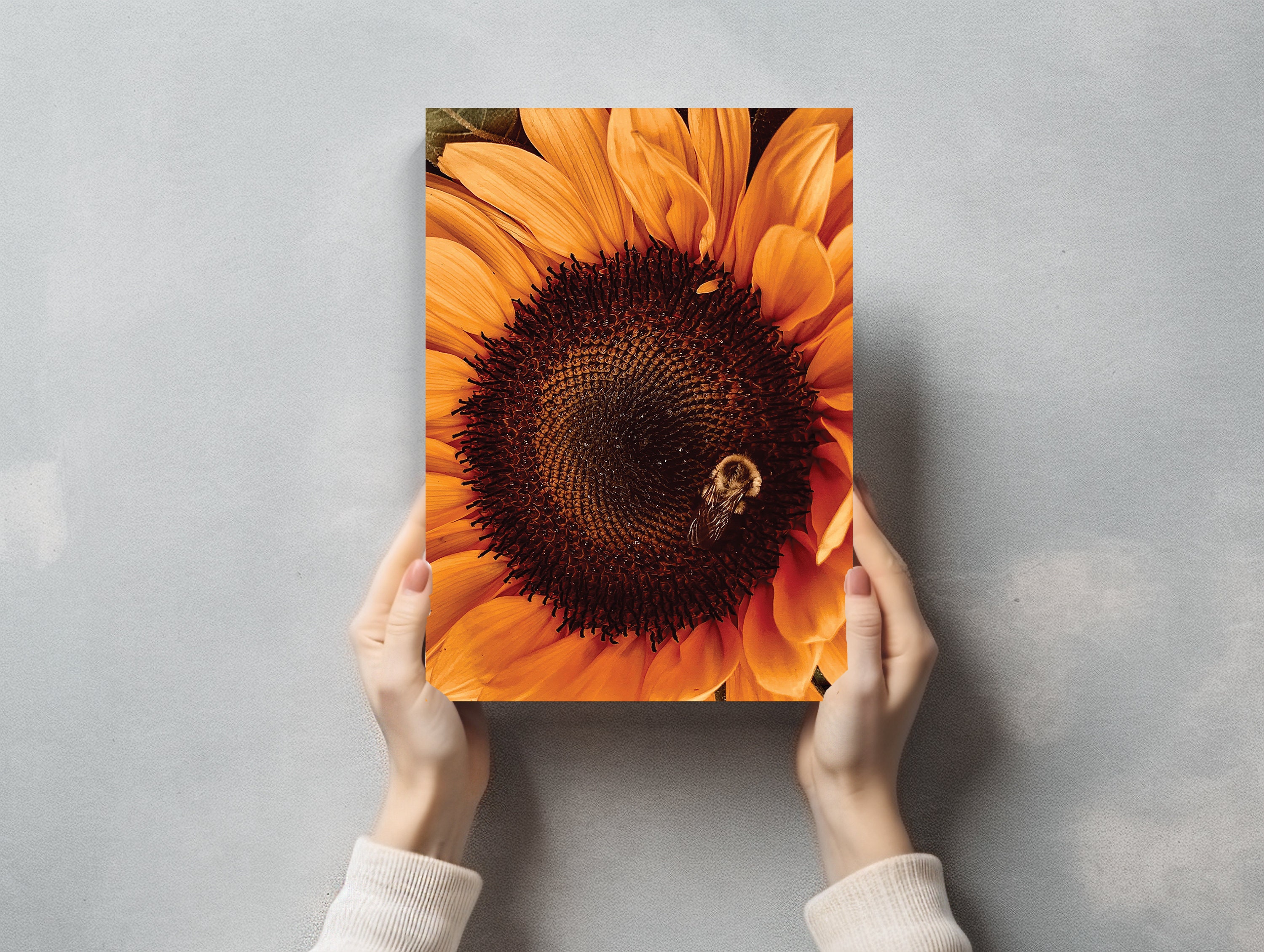 Personalized Sunflower Journal, Custom Floral Journal, Bee Gifts ...