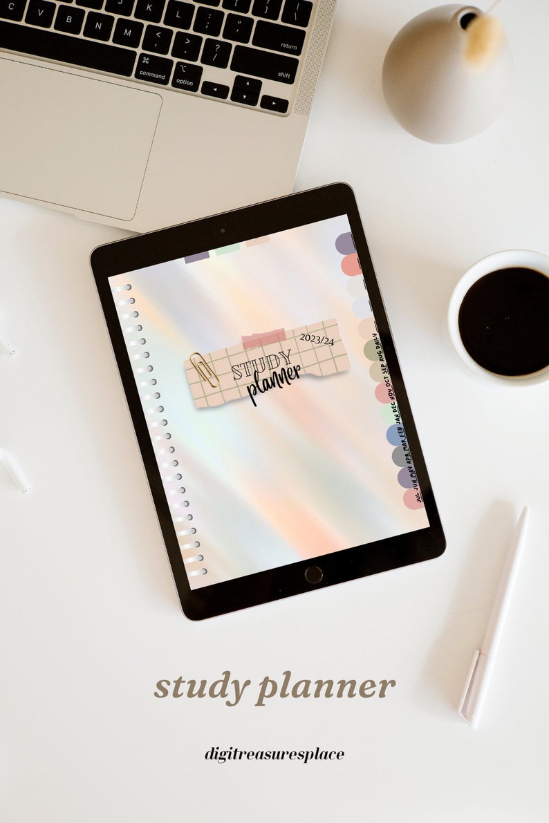 Student Academic Planner, Digital Planner, Student Notebook ...