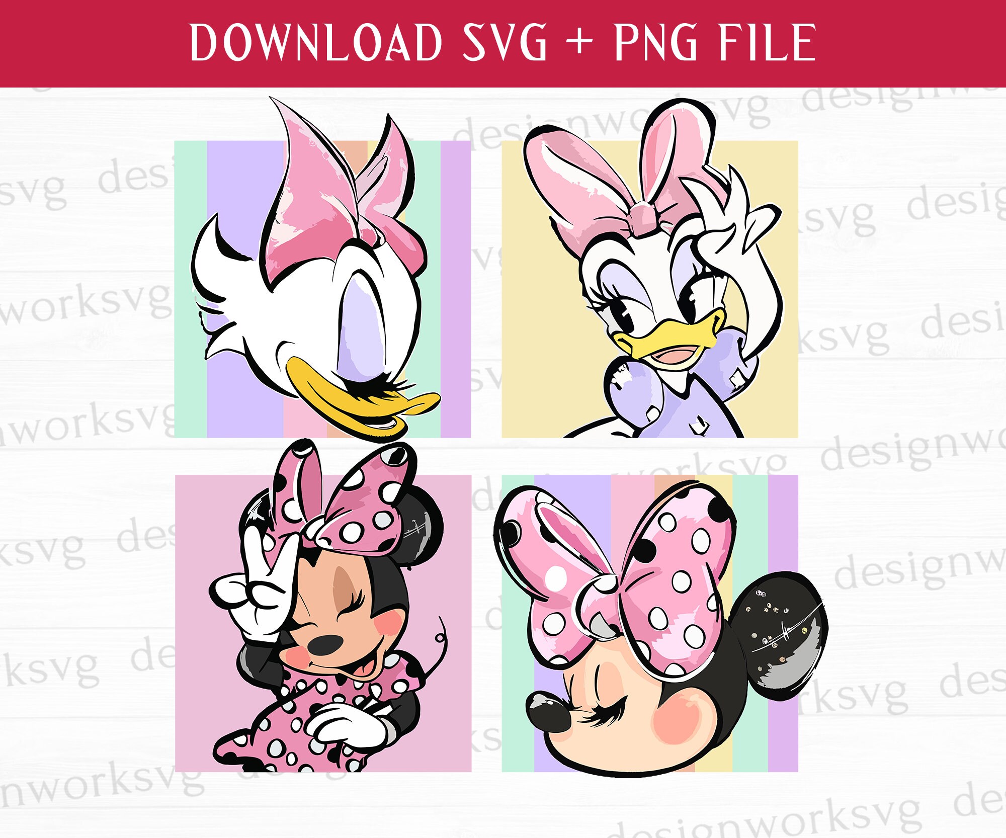 Miss Mouse Svg, Miss Duck Svg, Best Friends Svg, Vacay Mode Svg, Family ...