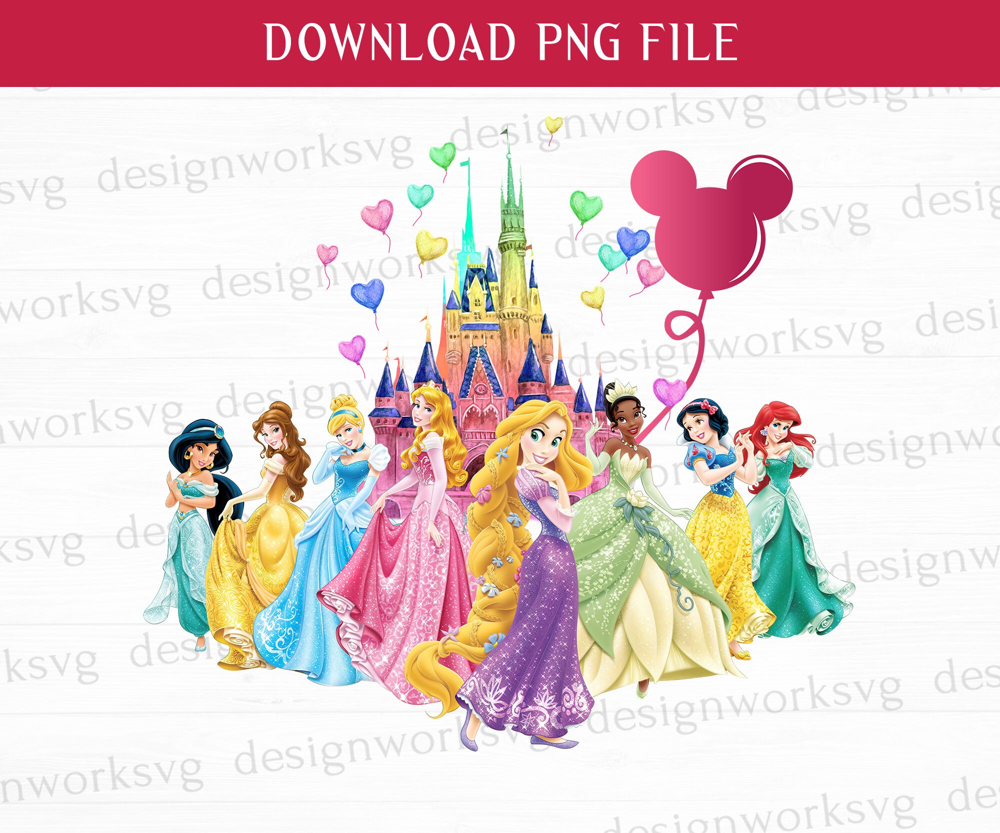 Princess Png, Colourful Castle Png, Magical Castle Png, Family Trip Png ...