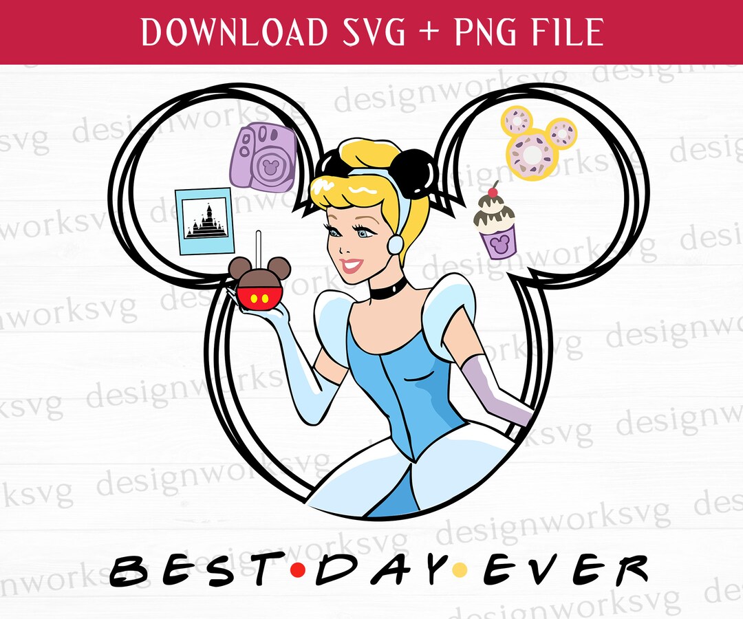 Best Day Ever Princess Svg, Family Vacation Svg, Vacay Mode Svg ...