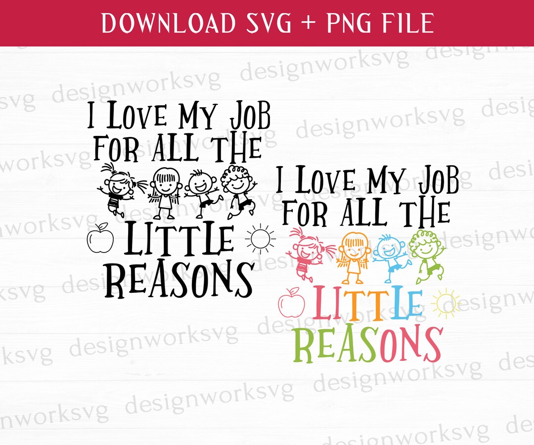 I Love My Job Svg, Teacher Quote Svg, School Quote Svg, Daycare Teacher ...