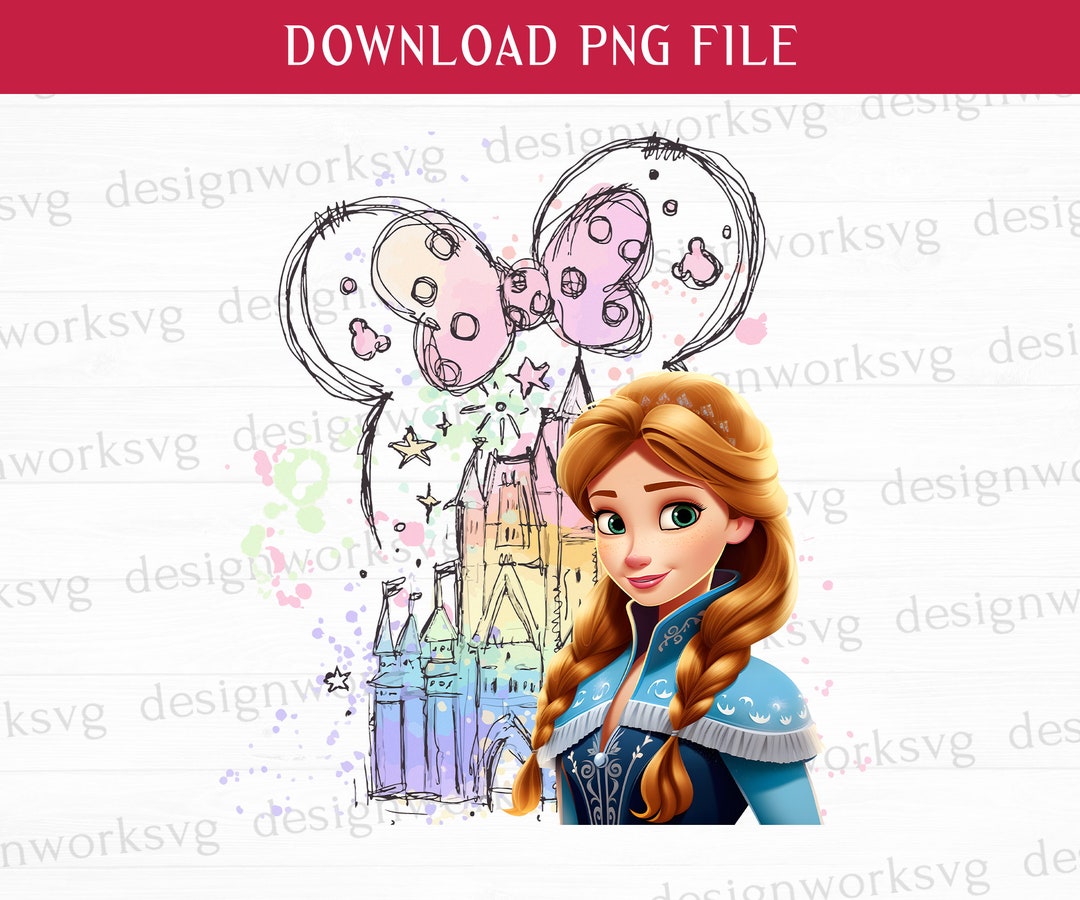 Magical Castle Princess Png, Watercolor Princess Png, Vacay Mode Png ...