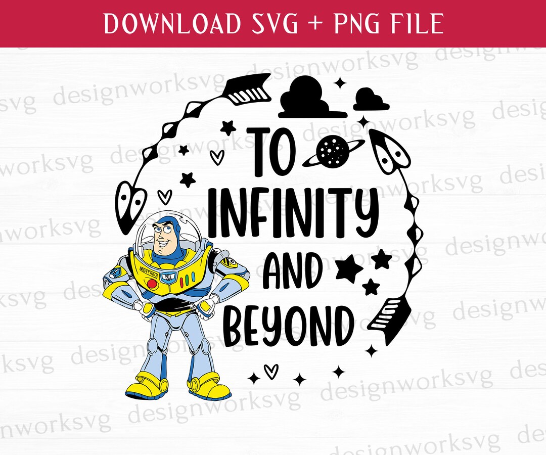 To Infinity and Beyond Svg Cowboy and Friends Svg Vacay - Etsy