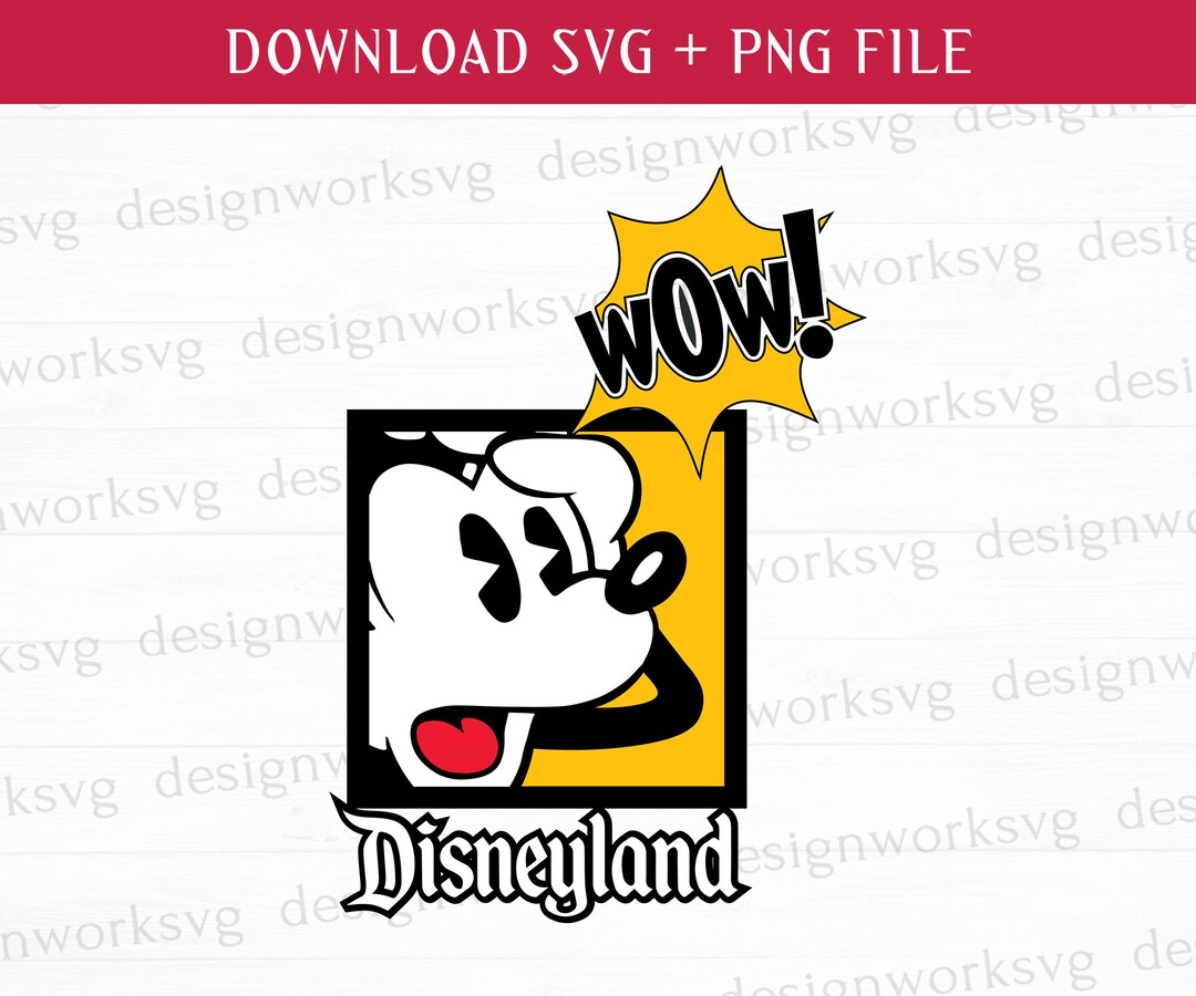 Mouse Wow Svg, Mouse Head Svg, Printable Files, Png for Sublimation - Etsy