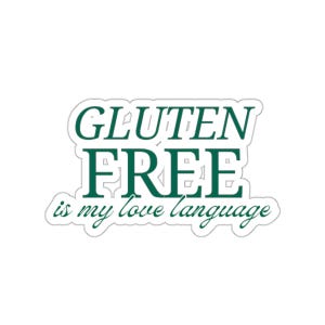 Whimsical Gluten Free Sticker Set - Celebrate Celiac Awareness With Fun ...