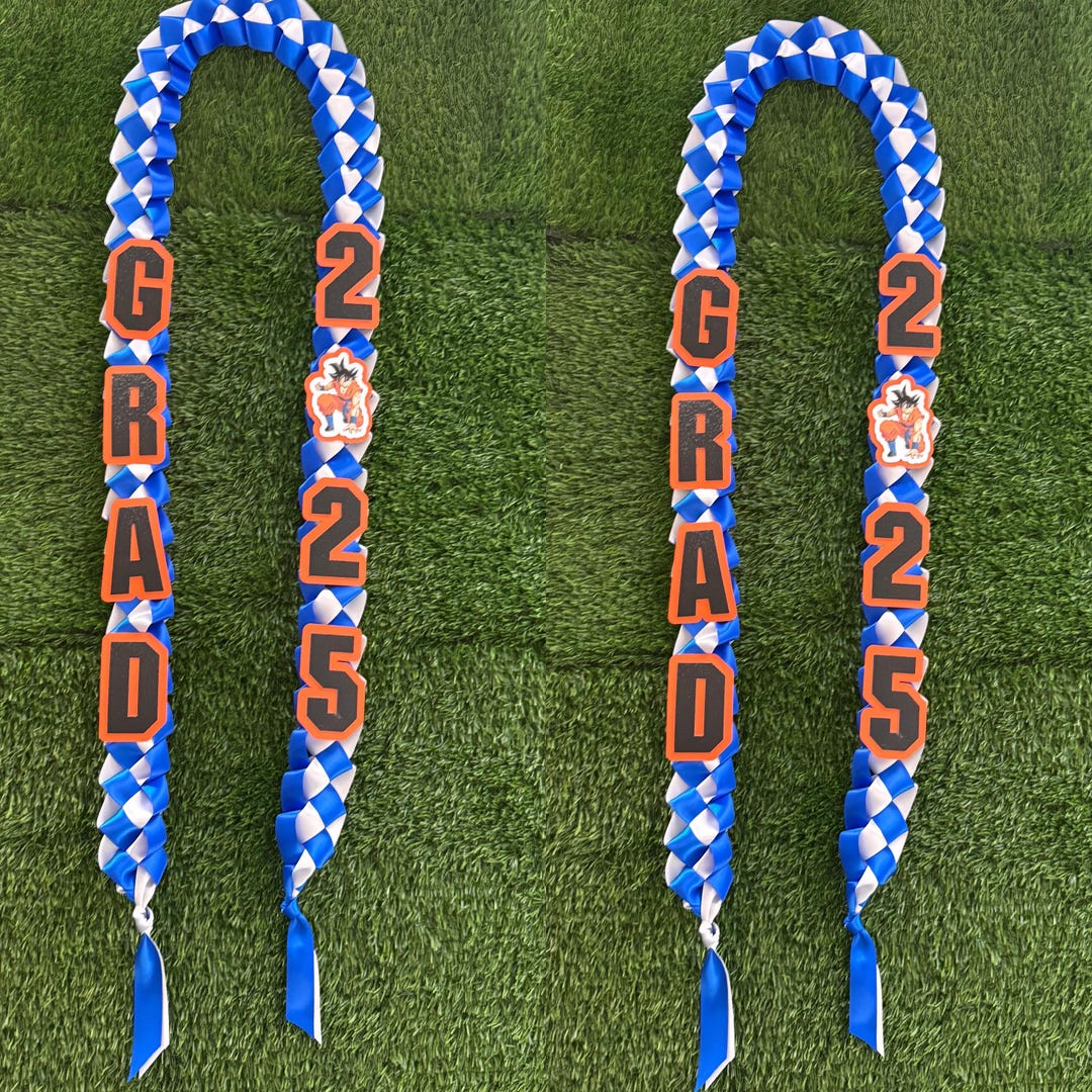 DBZ Graduation Lei |graduation Lei |class of 2025 | Lei| - Etsy