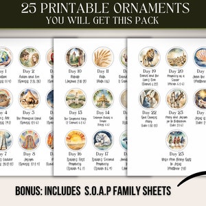 Jesse Tree Ornaments Printable | Printable Jesse Tree Activity Idea ...