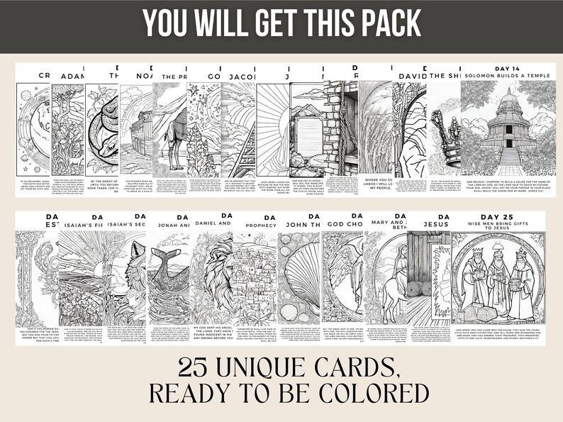 Jesse Tree Ornaments for Teens, Catholic Advent Activities, Homeschool ...