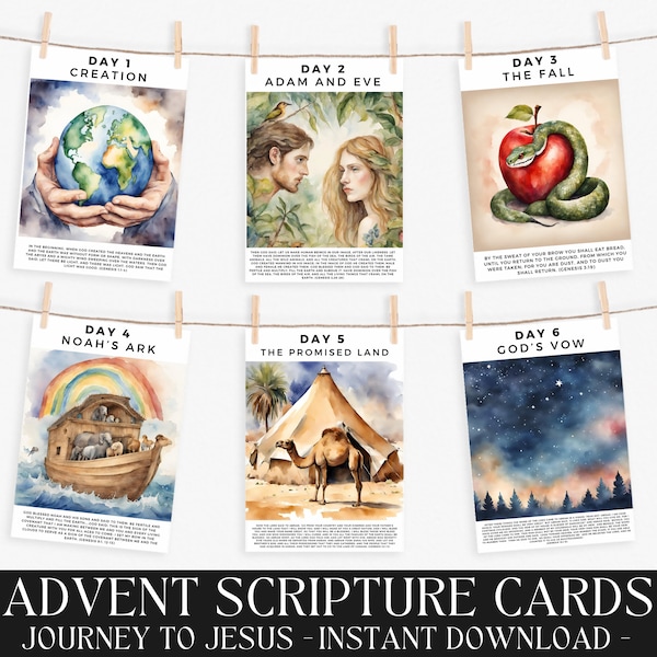 Nativity Advent Calendar - Etsy