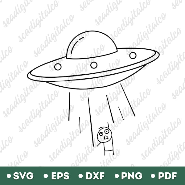 Space Alien Svg - Etsy