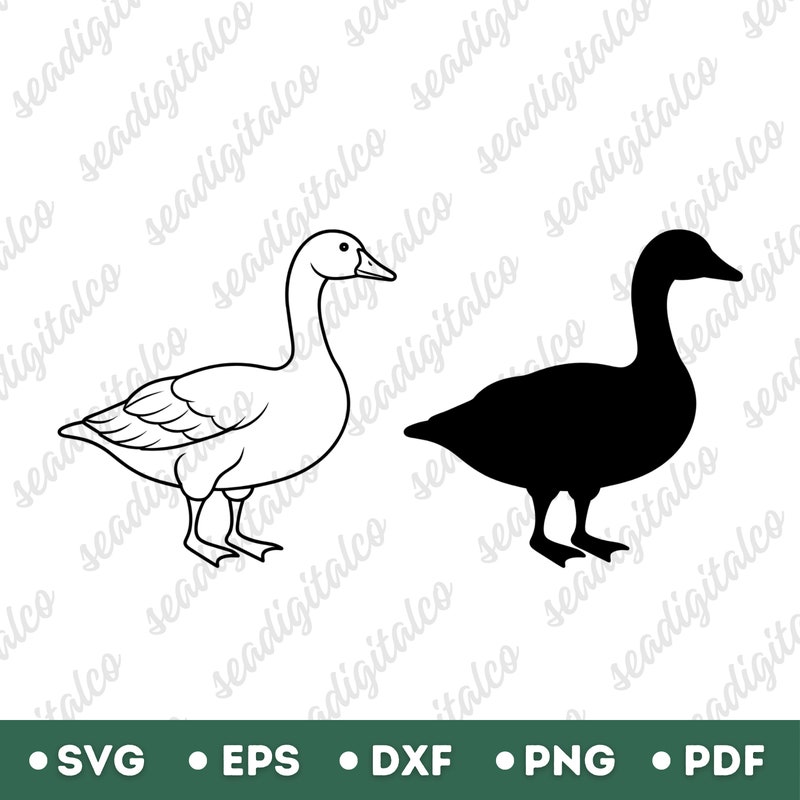 Geese Hunting Svg - Etsy