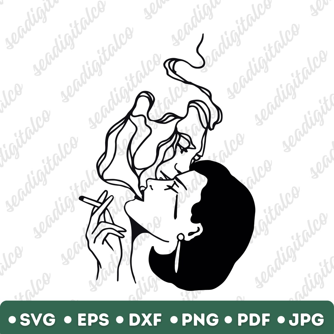 One Line Drawing Svg, Woman Line Art SVG, Continuous Line Drawing ...