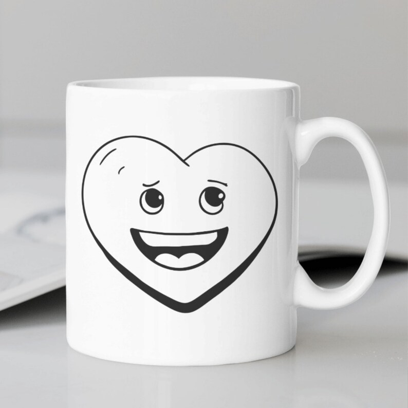 Heart Love Svg, Cute Hearts Clip Art, Hand Drawn Heart Svg, Doodle ...