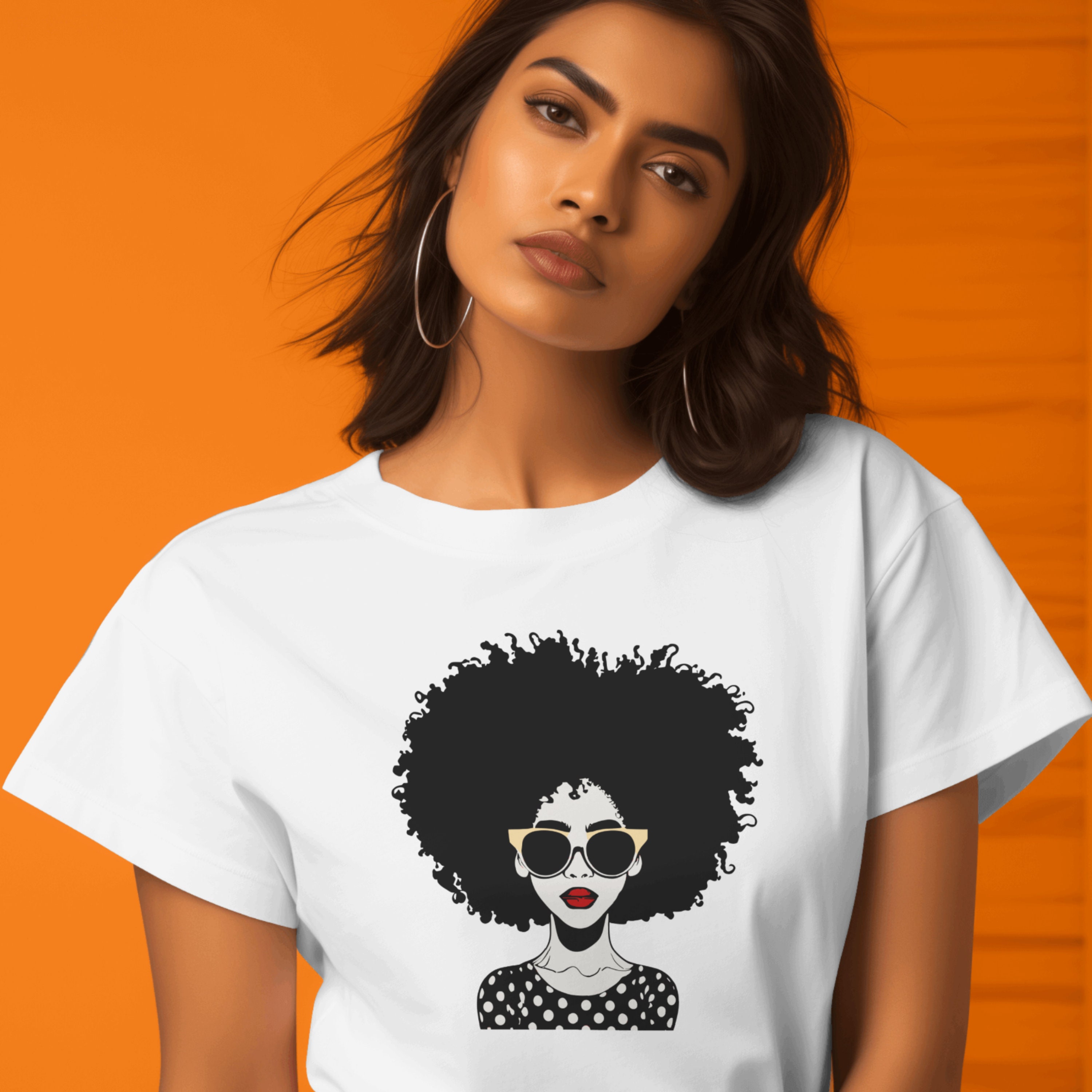 Afro Woman SVG Bundle, Afro Girl Svg, Afro Queen Svg, African American ...