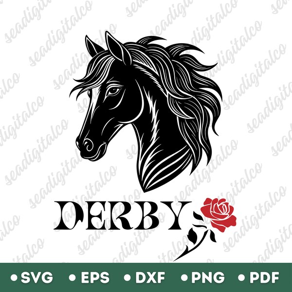 Derby Svg - Etsy