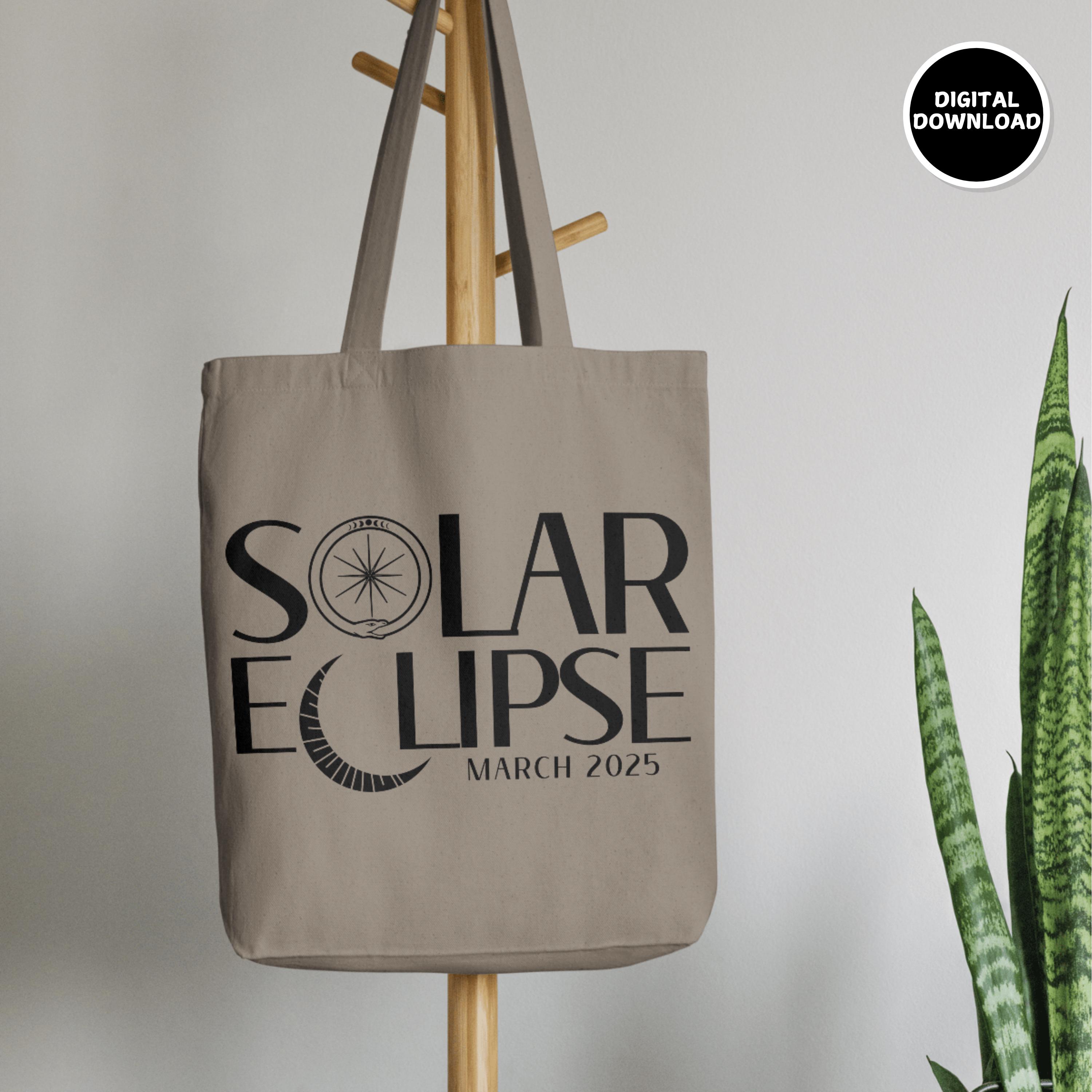 Total Solar Eclipse 2025 SVG Bundle, March 29 Eclipse Path of Totality ...