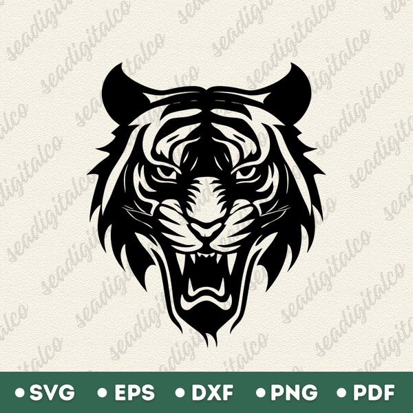 Tiger Logo - Etsy